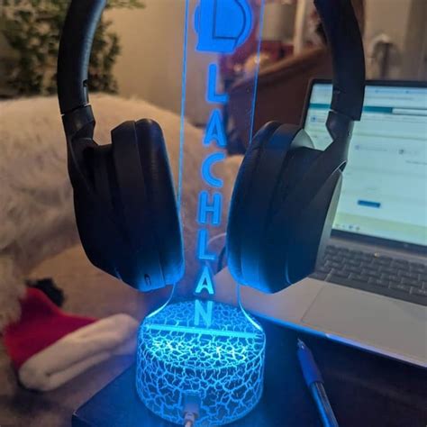 Gaming Headset Stand Gamer Desk Accessory Headphone Holder Gaming
