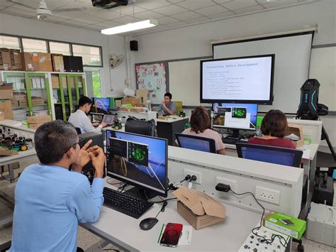 อบรมการใช้งานหุ่นยนต์ Nvidia Jetbot เอพีที เอกซ์