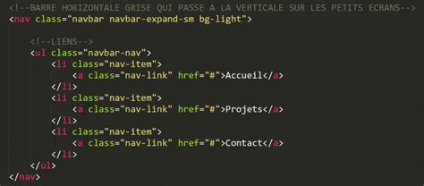Bootstrap 4 Apprendre A Créer Une Barre De Navigation Part1 Booglit