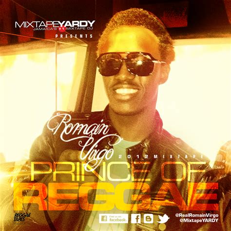 Mixtapeyardy Official Blog Romain Virgo Prince Of Reggae Mixtape 2012