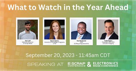 S3 Recycling Solutions On Linkedin Our Ceo Rod Mcdaniel Will Be A