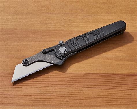 Grant And Gavin Hawk Shortcut Ti Lock Utility Folding Knife 22