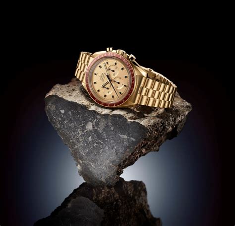 Omega Honors Apollo 11 Moon Landing 50th Anniversary With Gold Speedmaster Maxim