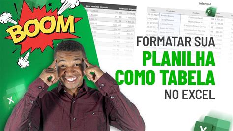 Formatar Sua Planilha Como Tabela No Excel Macete Ninja Artofit