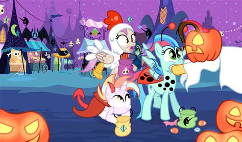 Mlp [next Gen] Happy Halloween By Velveagicsentryyt On Deviantart