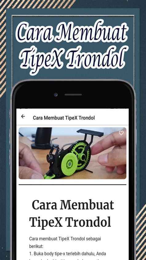 Tutorial Membuat Tipex Trondol Apk For Android Download