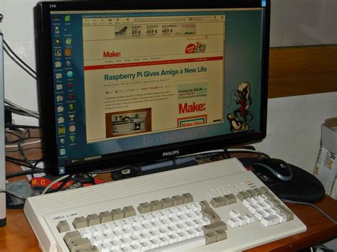 Matt Tech Homebrew Electronics Amiga 1200 Raspberry Pi