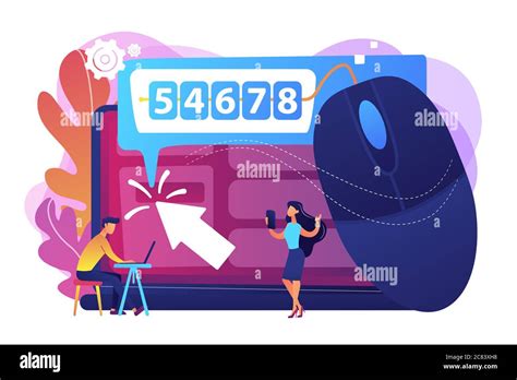 Click Tracking Concept Vector Illustration Stock Vector Image And Art Alamy