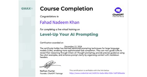 fahad nadeem khan on linkedin level up your ai prompting fahad