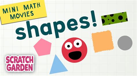 Shapes Mini Math Movies Scratch Garden Youtube
