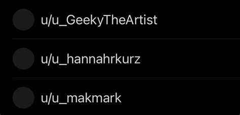 Followed Users Are Incorrectly Formatted In The Subreddits Tab Meaning That Their Accounts Can