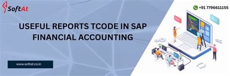 Useful Reports Tcode In SAP Financial Accounting