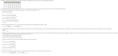 Solved A Formulate A Linear Programming Model For