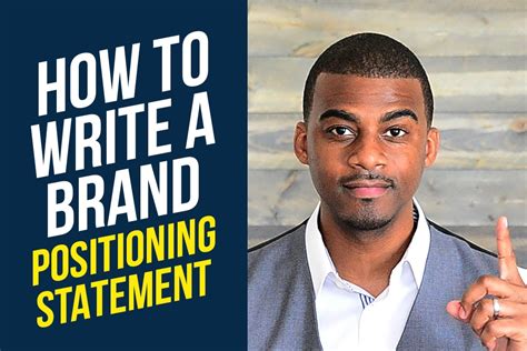 How To Write A Brand Positioning Statement Using My 3 Part Formula
