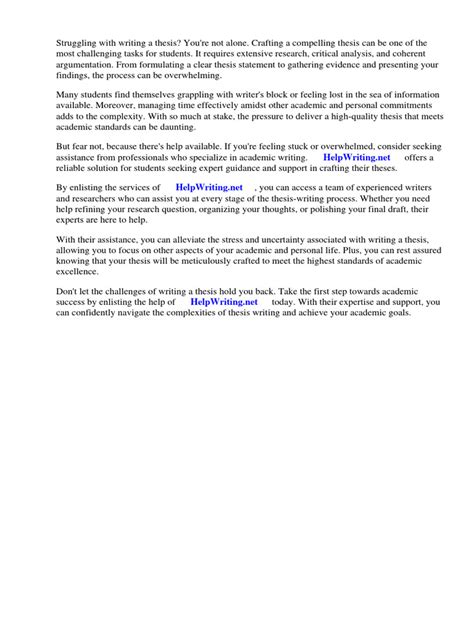 Hook Overview Thesis Pdf Essays Experience