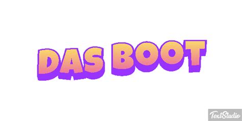 Das Boot Movie Animated  Logo Designs
