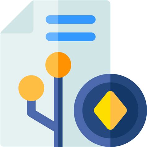 Smart Contract Basic Rounded Flat Icon