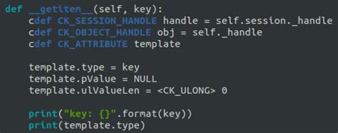 Error Getting Objects In Centos8 Issue 103 Pyauth Python Pkcs11