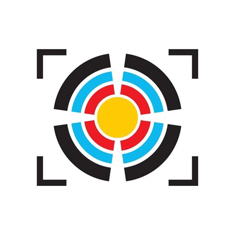 Gun Target Icon Vector Illustration Template Design 21305060 Vector Art