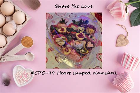 Heart Shaped Plastic Clamshell Container Cpc 99 — Kitchendance