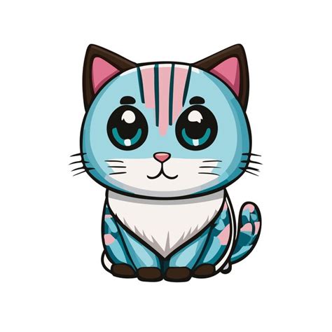 Premium Vector Cute Cat Illustration