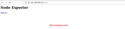 Install Prometheus With Node Exporter On Debian Bookworm TechViewLeo