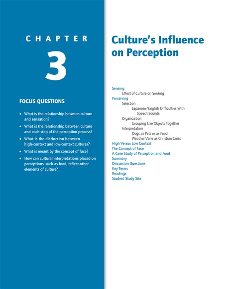 45975 Chapter 3 Notes C H A P T E R 1 Focus Questions In General