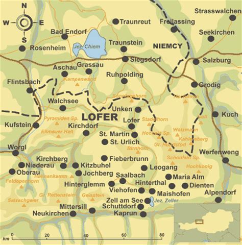 Przewodnik Lofer Austria zimą narty snowboard noclegi trasy