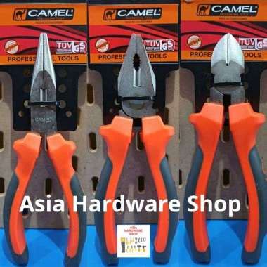 Jual PAKET Tang Kombinasi Lancip Potong LISTRIK Paket Tang Set Dan Inch Inci CAMEL MURAH