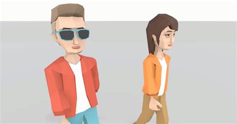 Minimal Poly Free 3d Humanoids Unity Asset Store