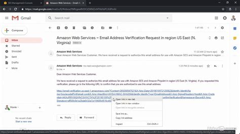آموزش راه اندازی سرویس ایمیل در کلود Aws بوسیله Simple Email Service