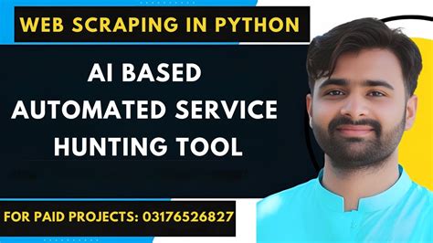 Ai Based Automated Service Hunting Tool Web Scraping Using Python