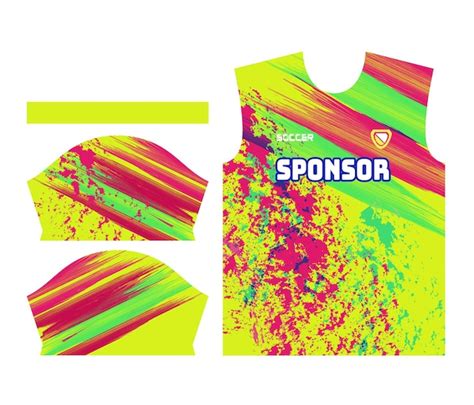 Diseño de camisetas de fútbol para sublimación o diseño de camisetas de