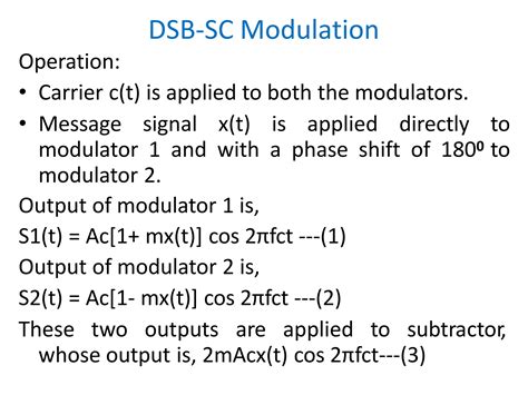 Amplitude Modulation And Demodulation Techniques Pptx Computer