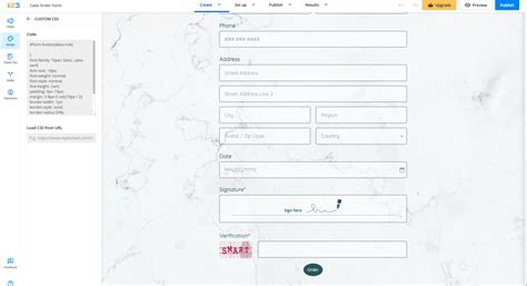 Help How To Style Forms With Css 123formbuilder