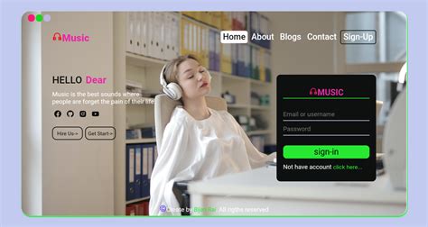 Responsive Personal Portfolio Website Using HTML CSS Only