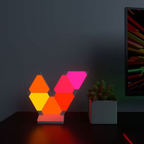 Ligesidet Trekantet Lys Smart Light Panels Light Group