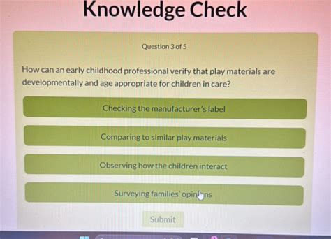 Knowledge Check Question 3 Of 5 How Can An StudyX