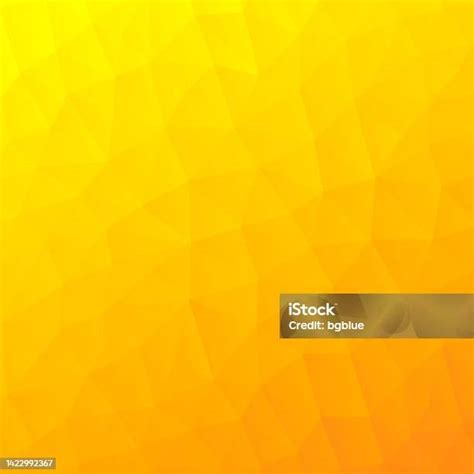 오렌지 그라데이션을 가진 다각형 모자이크 추상기하 의 배경 낮은 폴리 0명에 대한 스톡 벡터 아트 및 기타 이미지 0명 2차 도형 3차원 형태 Istock