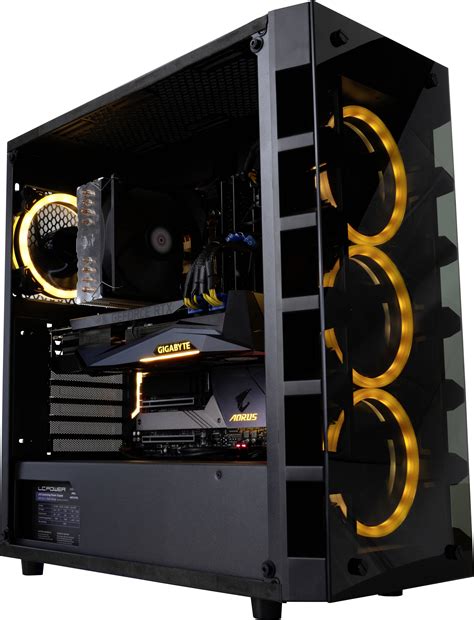 Lc Power Gaming 709b Midi Tower Game Console Casing Black 4 Built In