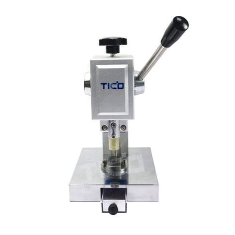 Manual Coin Cell Battery Disc Cutter For Battery Making
