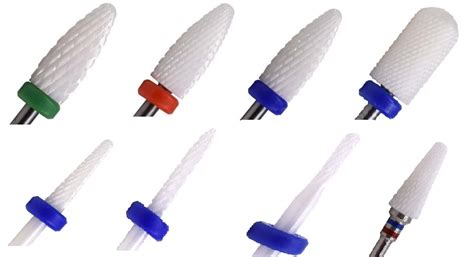 Ceramic Nail Drill Bits Set Pieces Staleks Official Usa Store Staleks California