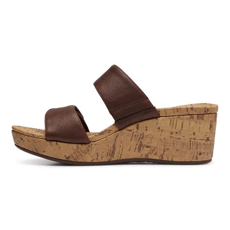 Vionic Pepper Womens Wedge Slip On Sandal Free Shipping And Returns