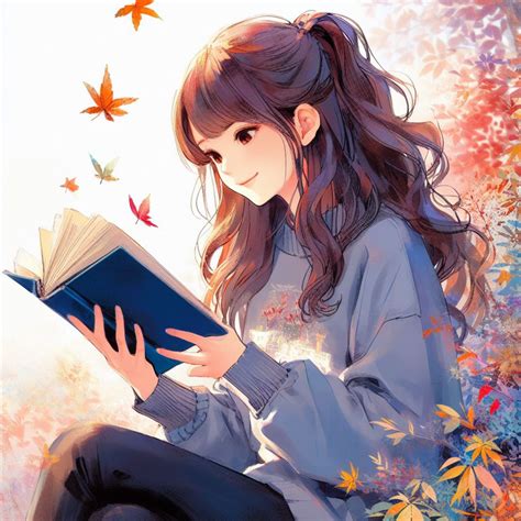読書の秋 Painter Ai画像・ai動画の投稿＆生成サイト Painter（ペインター）