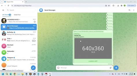 Video Javad Hasankhani On Linkedin 🦠 Telegram Web App Xsssession Hijacking 1 Click Technical