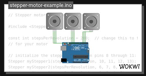 Stepper Motor O Copy1 Copy Wokwi Esp32 Stm32 Arduino Simulator