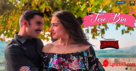 Tere Bin Lyrics Simmba
