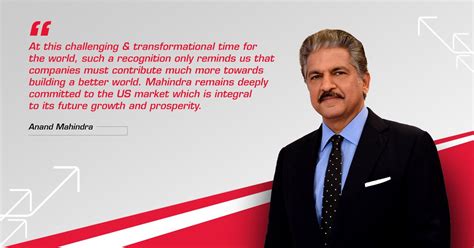 Mahindra Group On Linkedin Chairman Anand Mahindra Receives The Us
