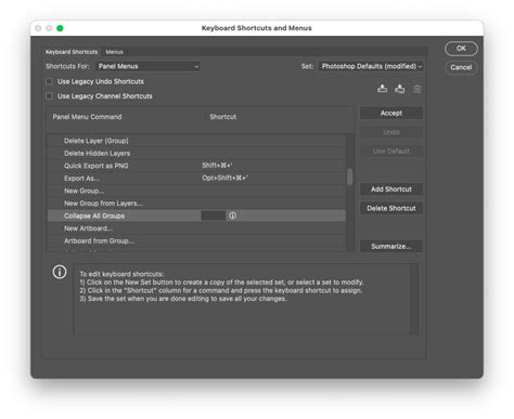 Solved How To Collapse A Group From The Keyboard Adobe Community 13799720