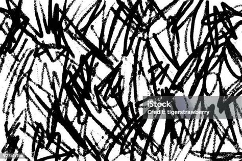 Scratch Distress Sketsa Grunge Dirt Overlay Tekstur Hanya Ditempatkan